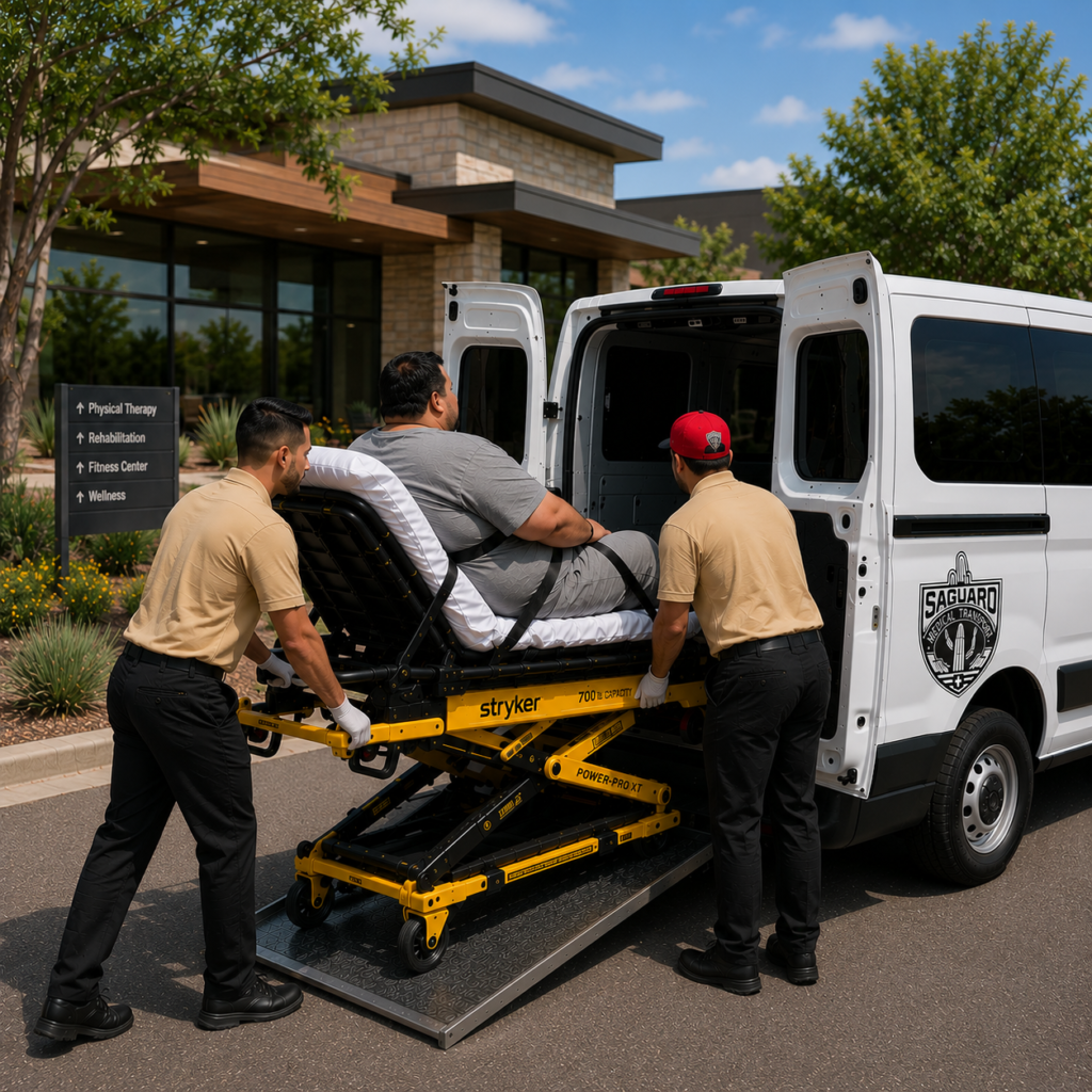 Patient Transport in Phoenix, AZ – Saguaro Medical Transport
